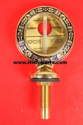 Brass Boyce Motometer, temperature gauge - Histoparts
